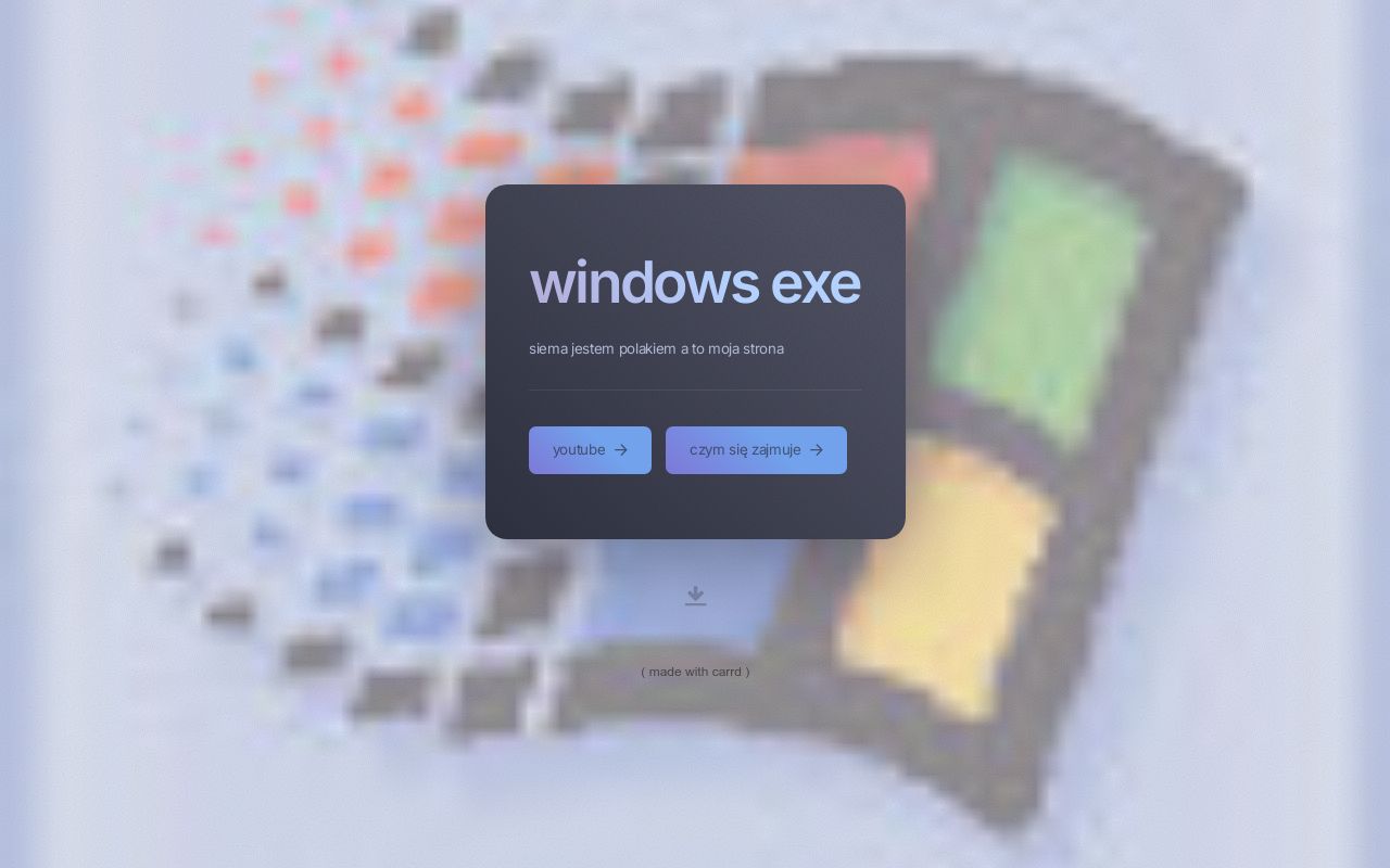 strona windows exe